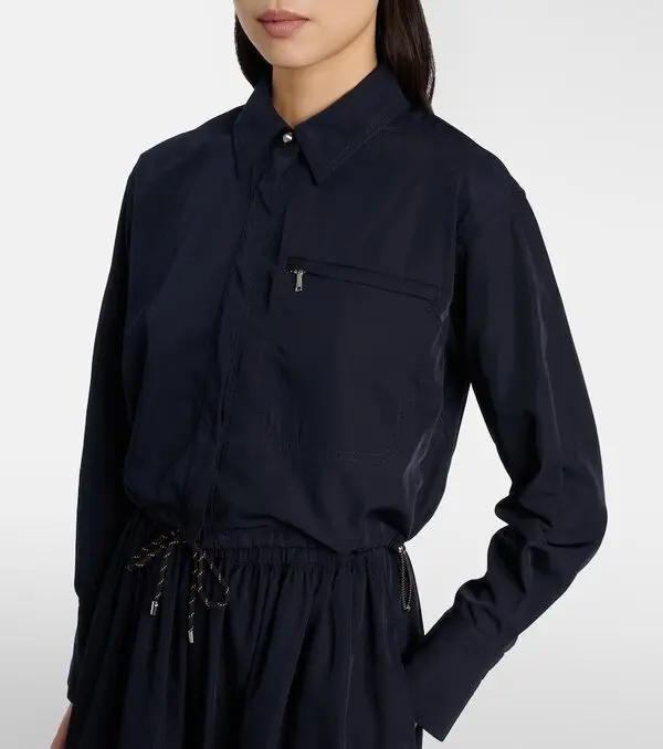Veronica Beard Technical Taffeta Shirt