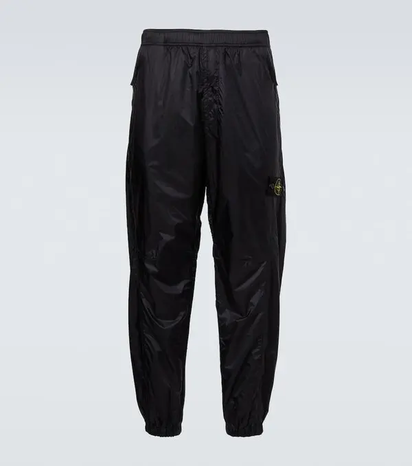 Stone Island Compass Sweatpants - Black