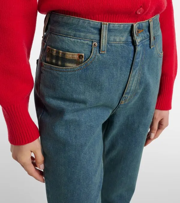 Burberry Flared Jeans - Blue