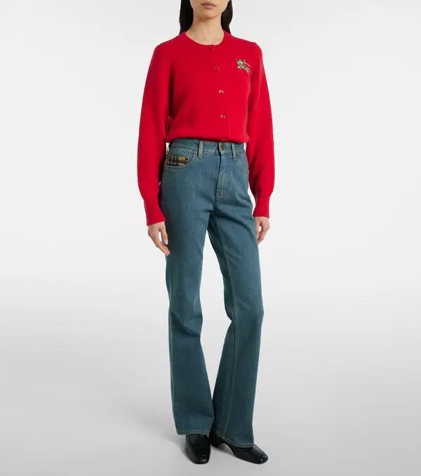 Burberry Flared Jeans - Blue