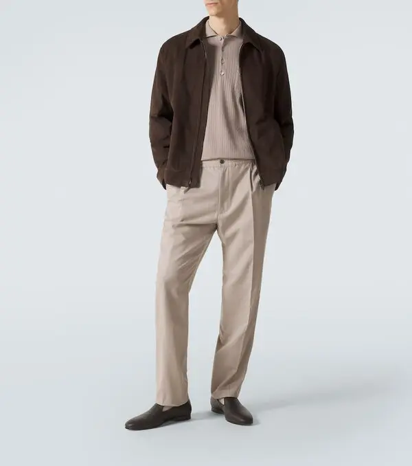 Dunhill Wool Chinos - Grey