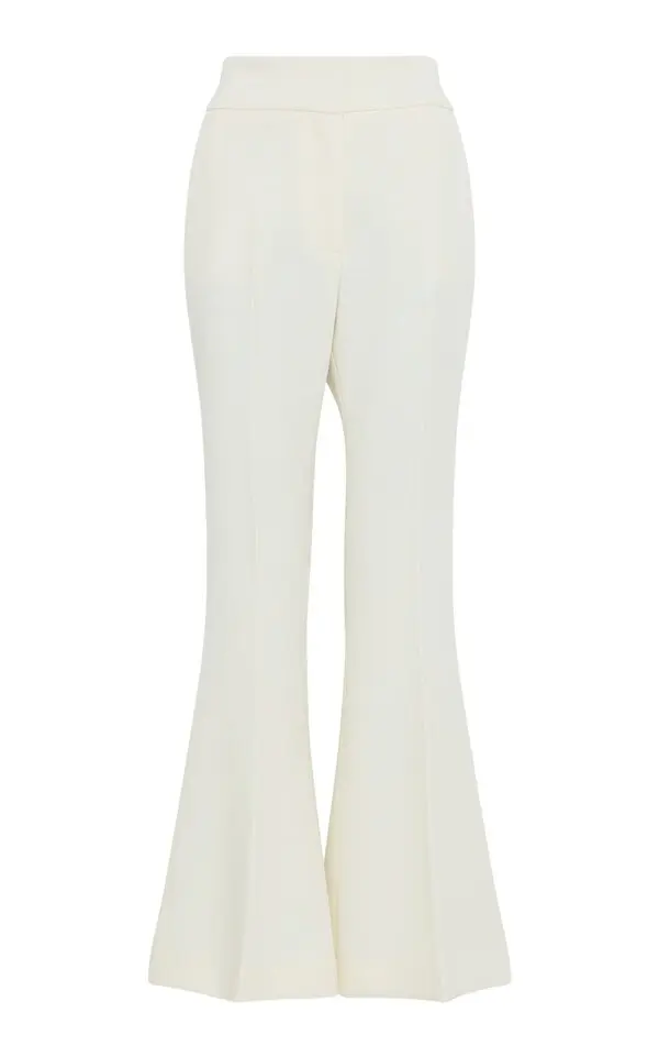 Gabriela Hearst Marsh Flare Cropped Pant - Ivory