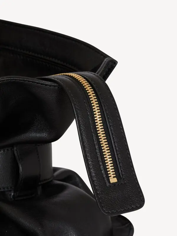 Balmain Large Calfskin Anthem Zip Bag