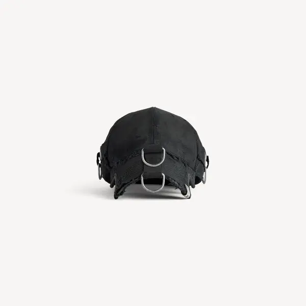 Balenciaga D-ring Cargo Cap - Black