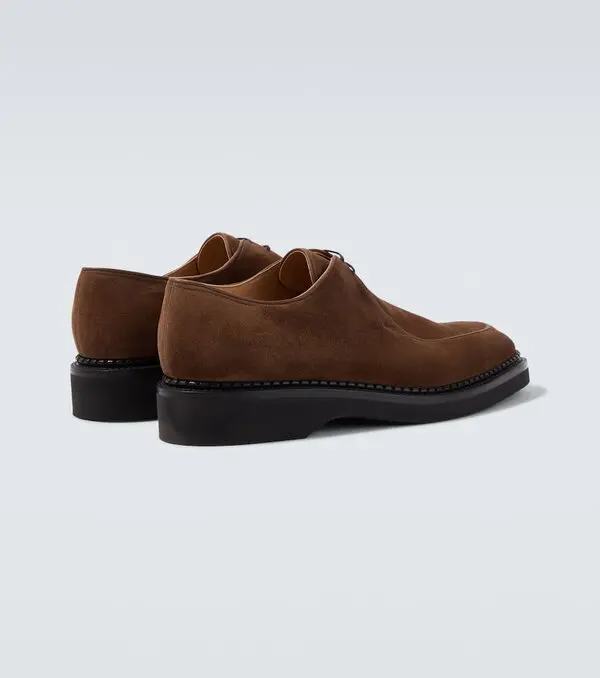 John Lobb Ted Suede Oxford Shoes
