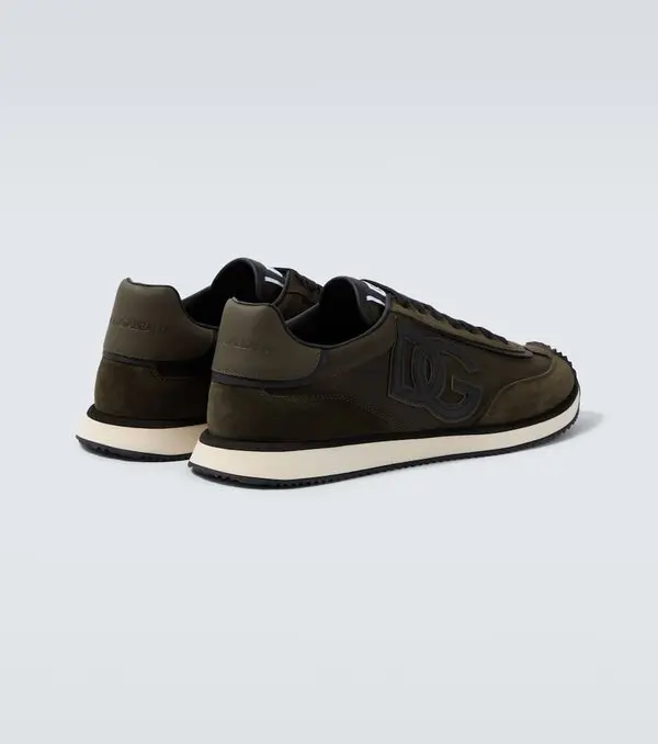 Dolce & Gabbana Dg Suede Sneakers - Green