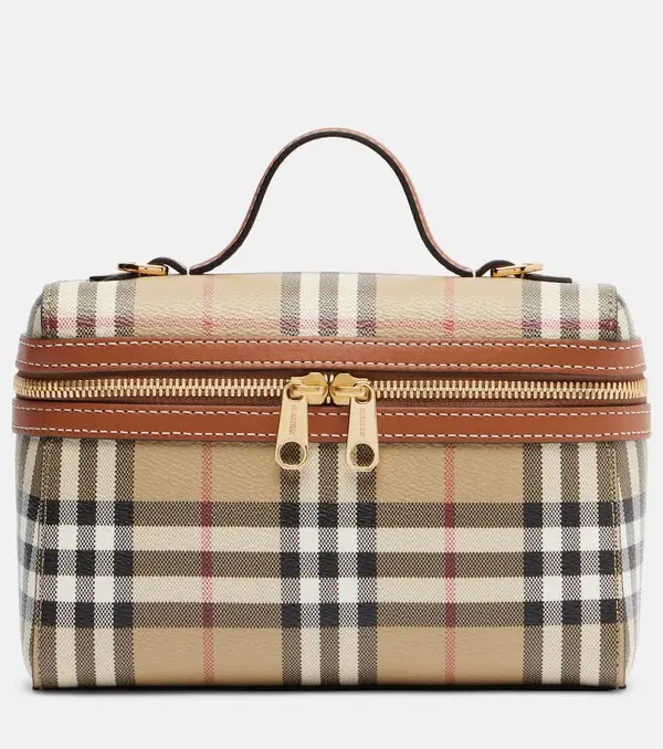 Burberry Small Check Vanity Case