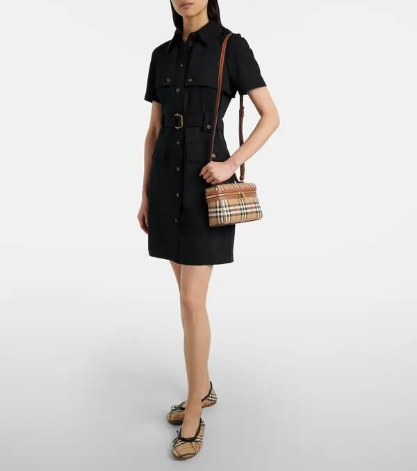 Burberry Small Check Vanity Case
