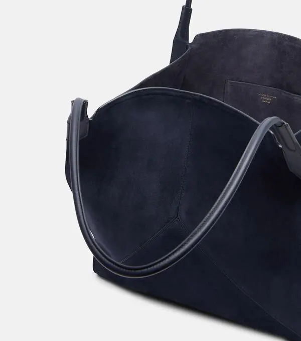 Victoria Beckham Suede Tote Bag - Blue