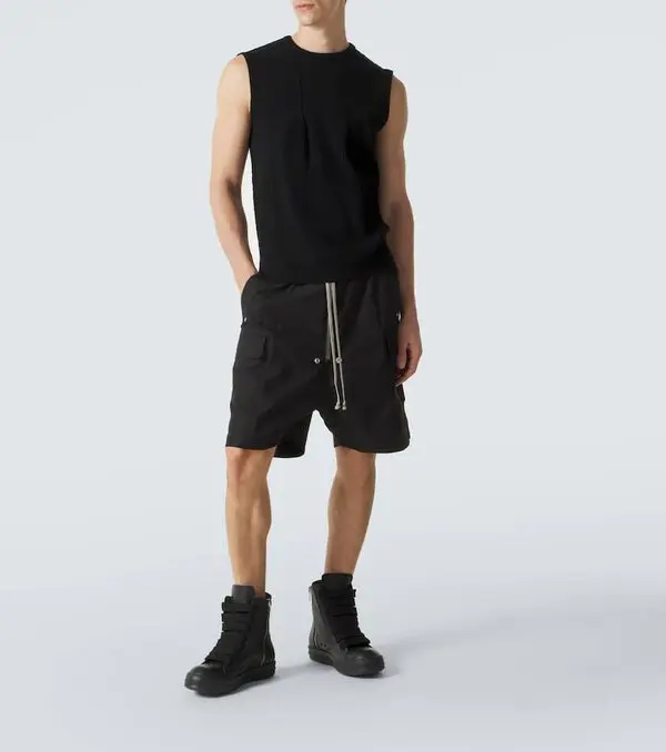 Rick Owens Ribbed-knit Virgin Wool Tank Top