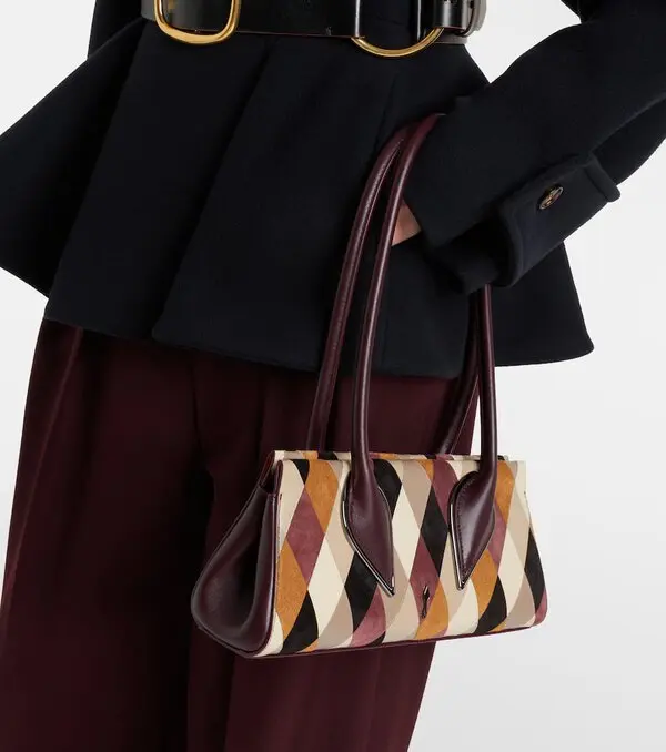 CHRISTIAN LOUBOUTIN Venus Leather Shoulder Bag