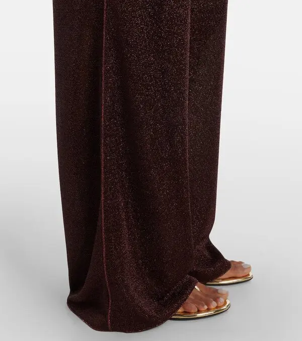 Oseree Lumiere Wide-leg Pants - Brown