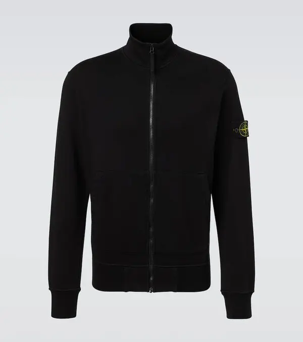 Stone Island Compass Cotton Half-zip Sweater