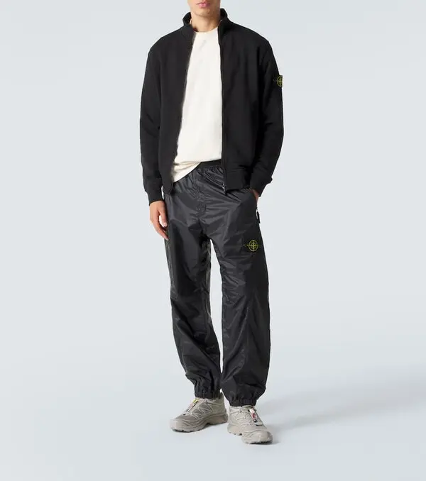 Stone Island Compass Cotton Half-zip Sweater