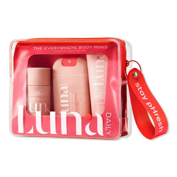 LUNA DAILY The Everywhere Body Minis Kit Hydrating Fresh Cotton - One-color