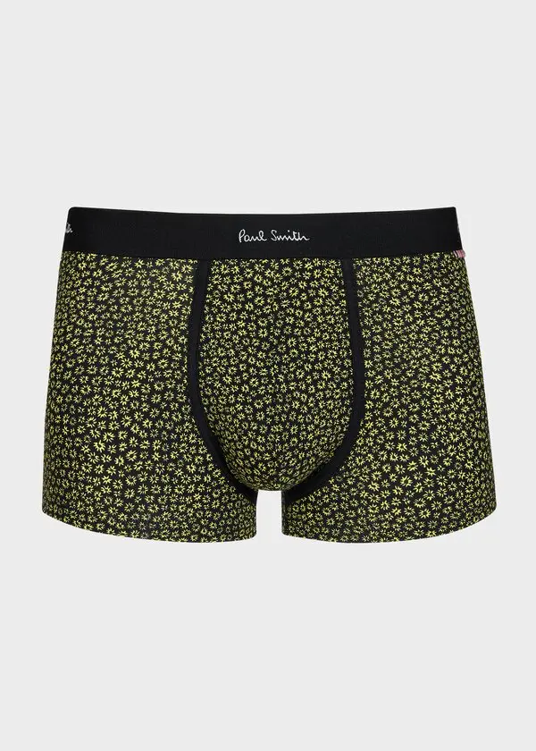 Paul Smith And Yellow 'daisies' Boxer Briefs