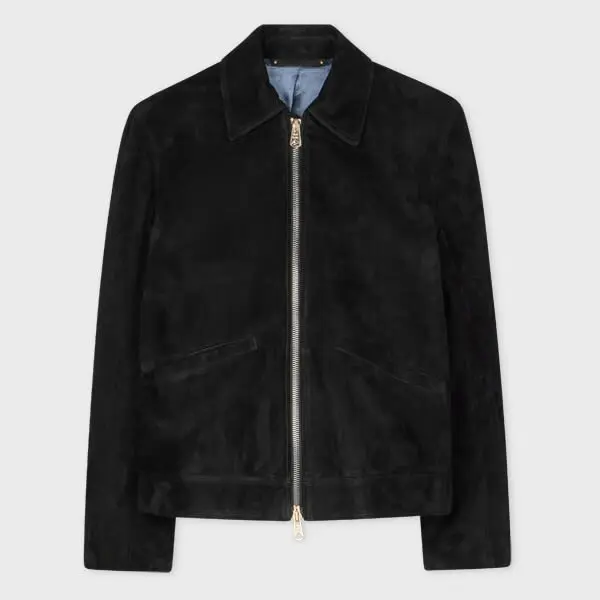 Paul Smith Slim-fit Suede Jacket