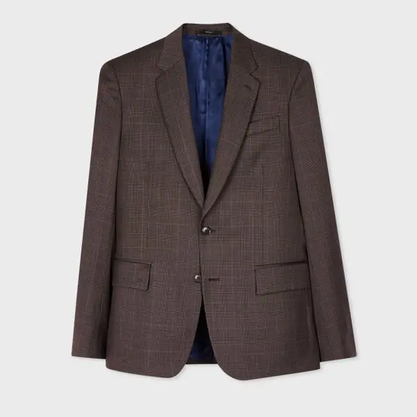 Paul Smith The Soho Dusky Check Wool Blazer