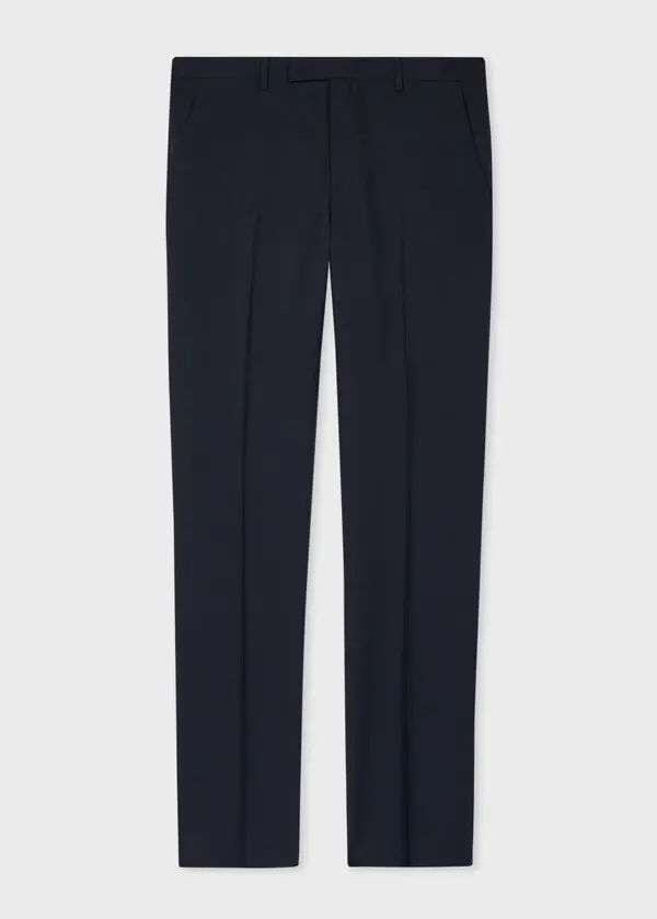Paul Smith Straight Leg Wool Trousers