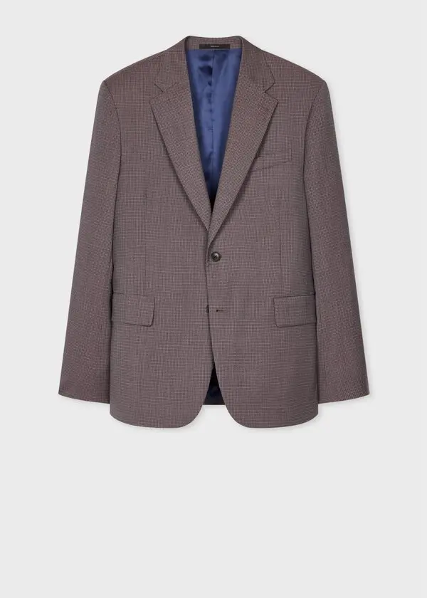 Paul Smith The Brierley Check Wool Blazer