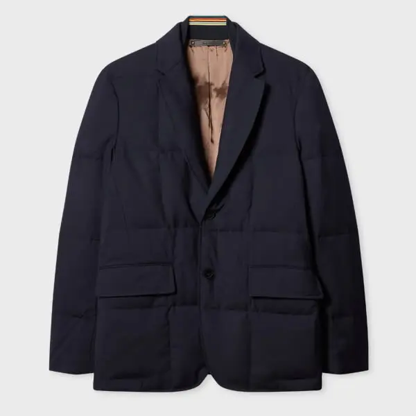 Paul Smith Quilted Wool Blazer