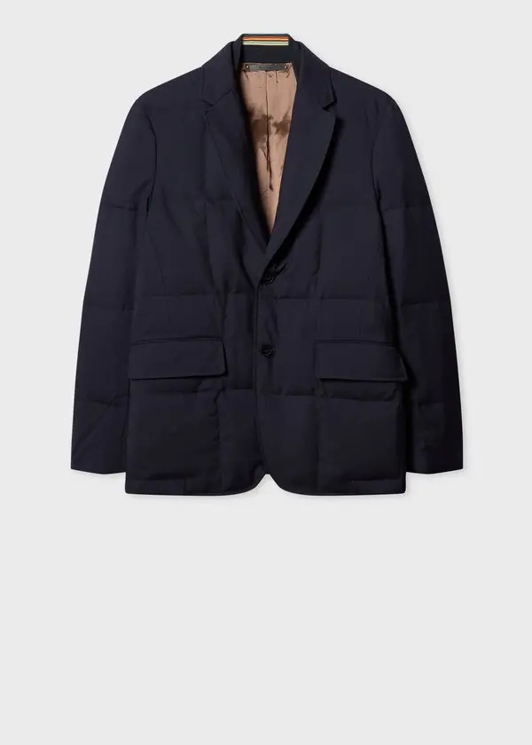 Paul Smith Quilted Wool Blazer