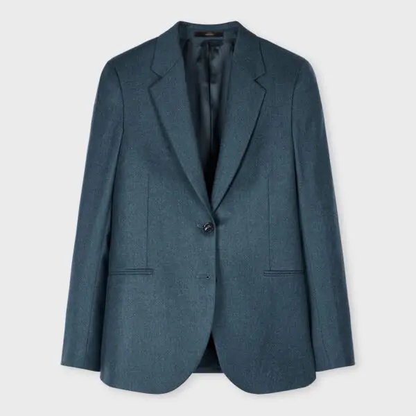 Paul Smith Wool-cashmere Flannel Two-button Blazer