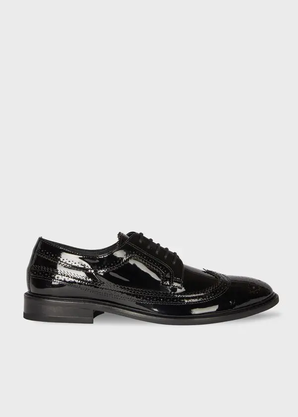 Paul Smith Fuentes Patent Leather Brogues