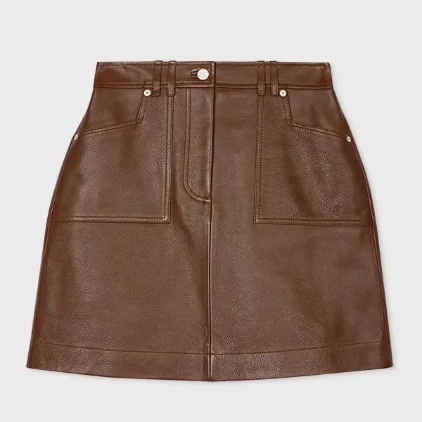 Paul Smith Leather Skirt