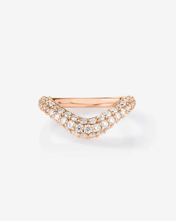 Ring Concierge Pavé Nest Diamond Band - One-color