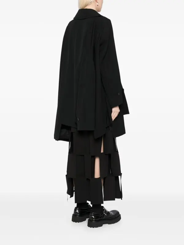 Comme Des Garçons Wool Double-breasted Coat