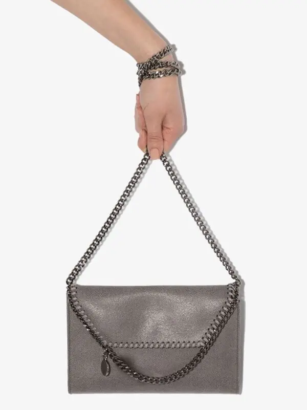 Stella McCartney Falabella Wallet On Chain - Grey