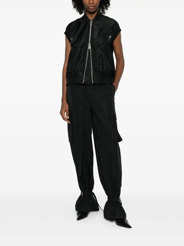 Sacai Nylon Vest - Black