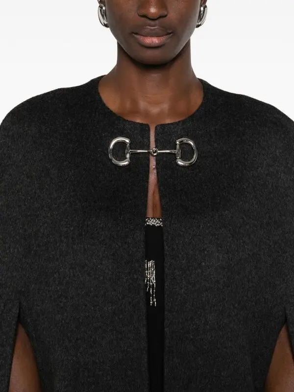 Gucci Wool And Silk Cape