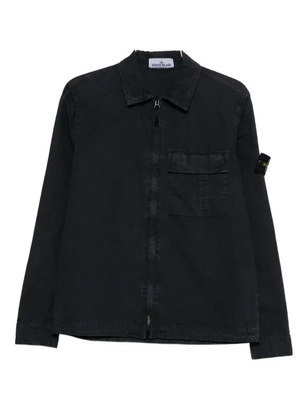 Stone Island Cotton Shirt - Blue