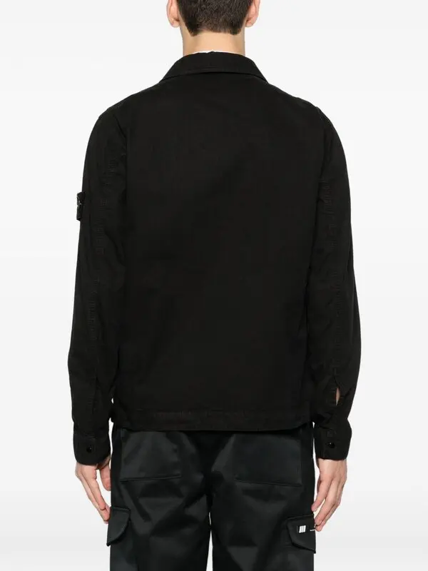 Stone Island Cotton Shirt - Black