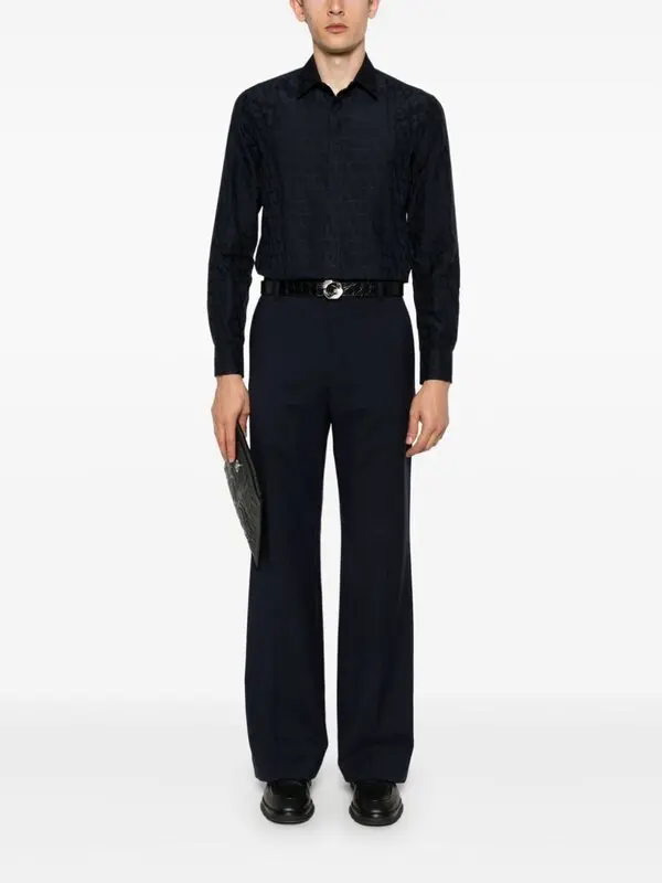Valentino Garavani Shirt With Logo - Blue