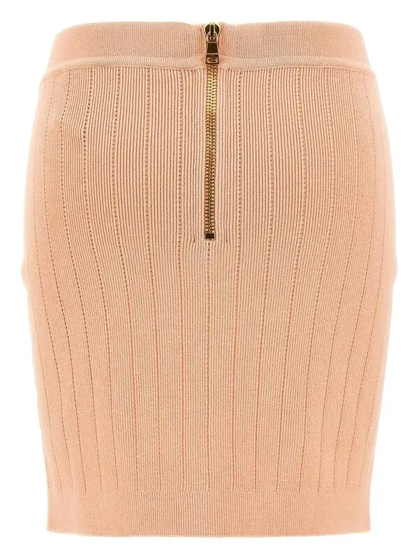 Balmain Knitted Mini Skirt