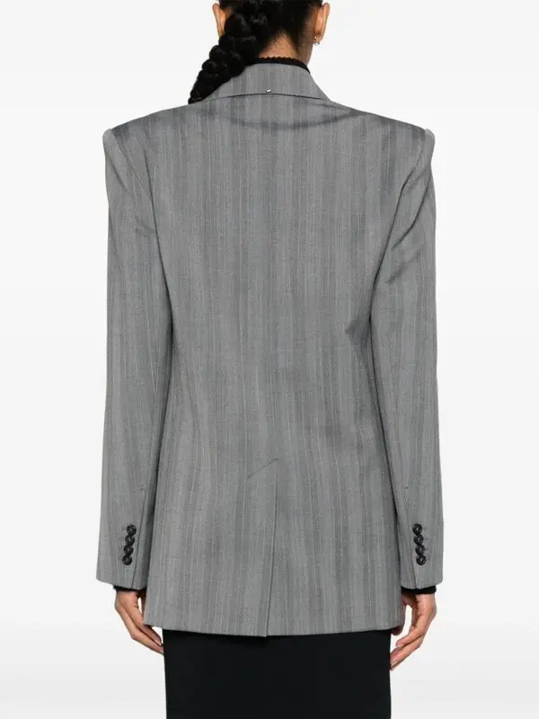 Sportmax Wool Double-breasted Jacket
