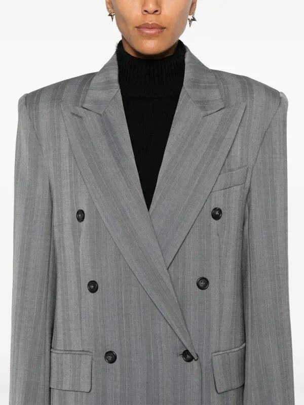 Sportmax Wool Double-breasted Jacket