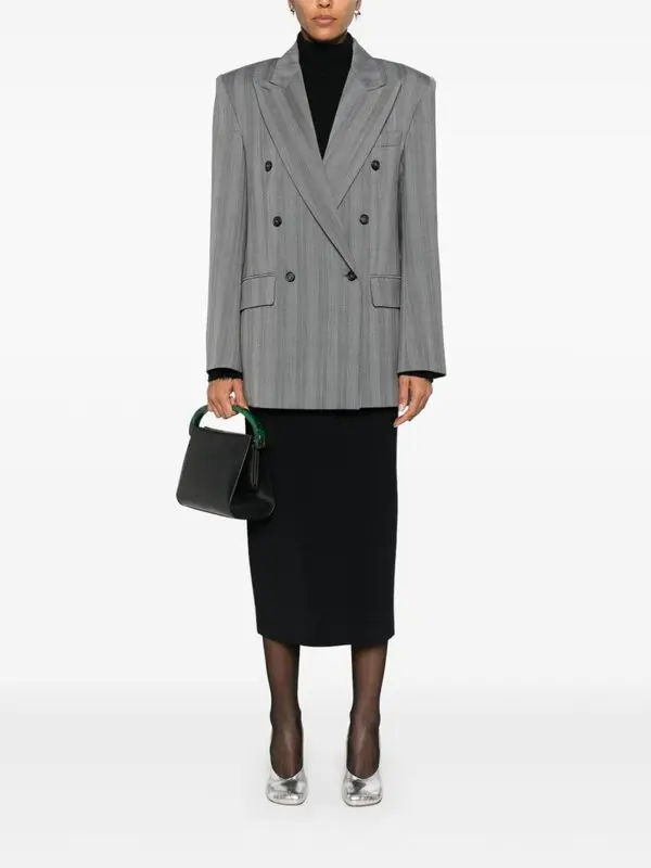 Sportmax Wool Double-breasted Jacket