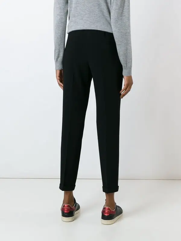 Alberto Biani Straight-leg Trousers - Black