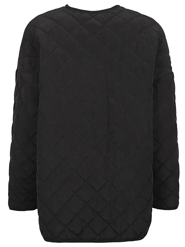 SANDBEIGE Nylon Quilted Jacket - Black