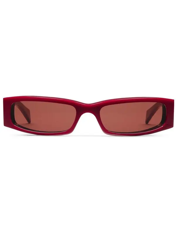 Gucci Rectangular Sunglasses - Red