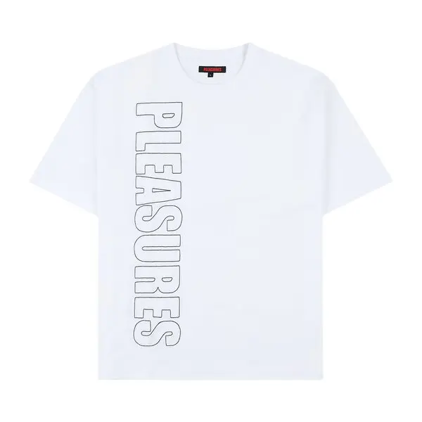 PLEASURES Outline Heavyweight Shirt - White