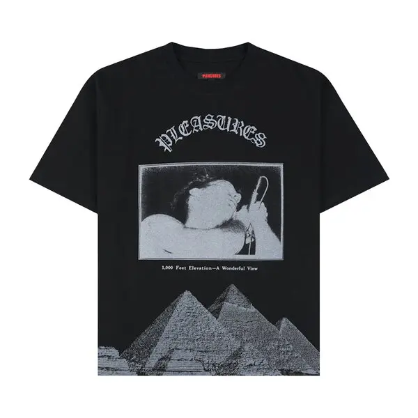 PLEASURES Elevation Heavyweight Shirt - Black