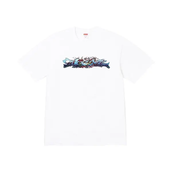 Supreme Tag Tee - White