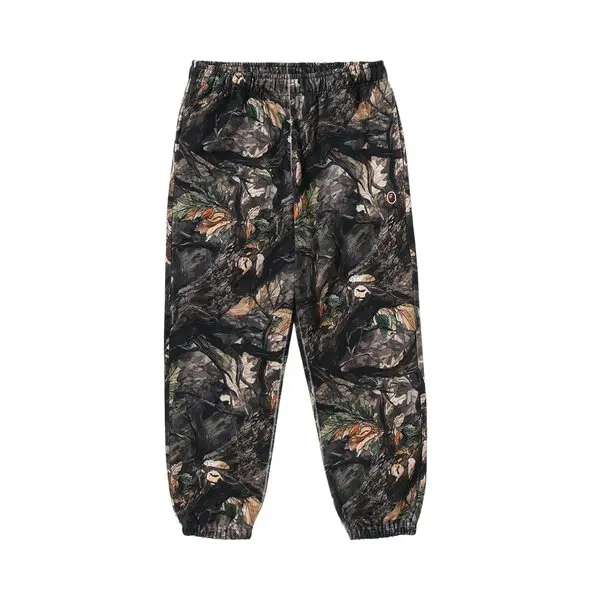 A BATHING APE Tree Edge Camo Relaxed Fit Sweatpants - Brown