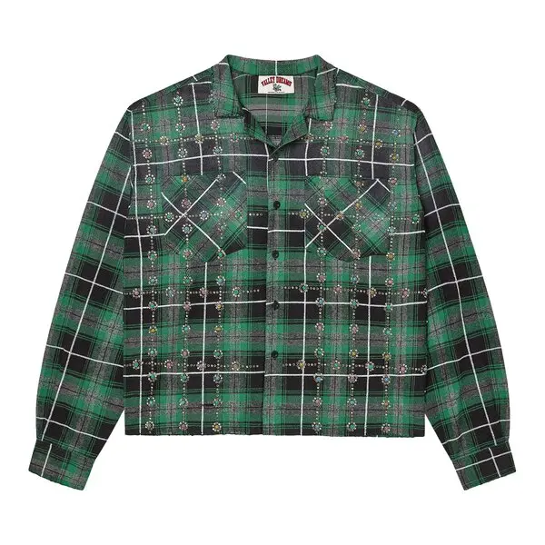 VALE FOREVER Grinch Gems Flannel