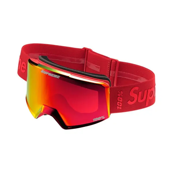 Supreme X 100% Norg Goggles - Red